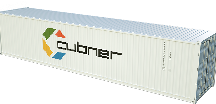 Shipping container 45 feet High Cube Pallet Wide - Cubner