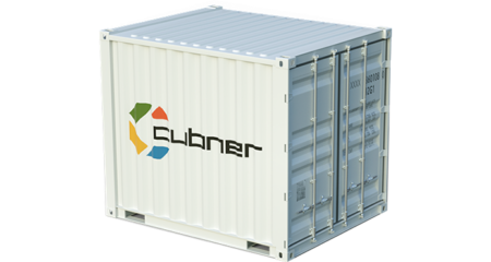 Shipping container 45 feet High Cube Pallet Wide - Cubner