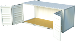 Conteneur Flat Rack - Cubner