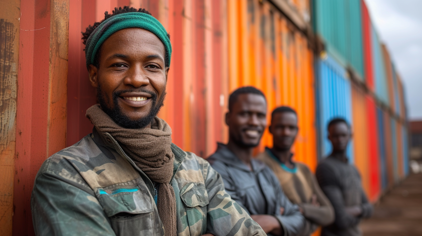 Container depot in Senegal - Cubner