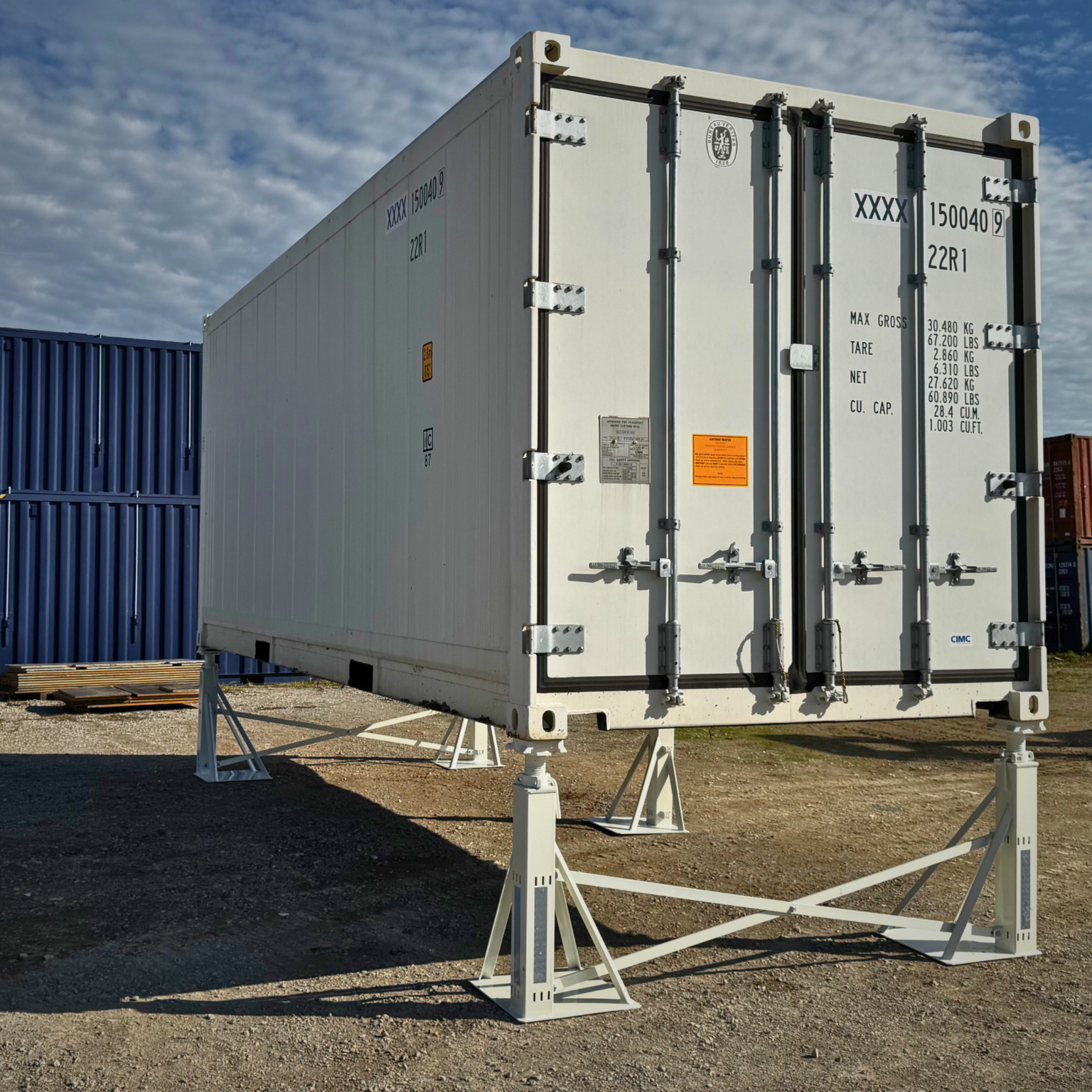 40ft Pallet Wide shipping container - Cubner