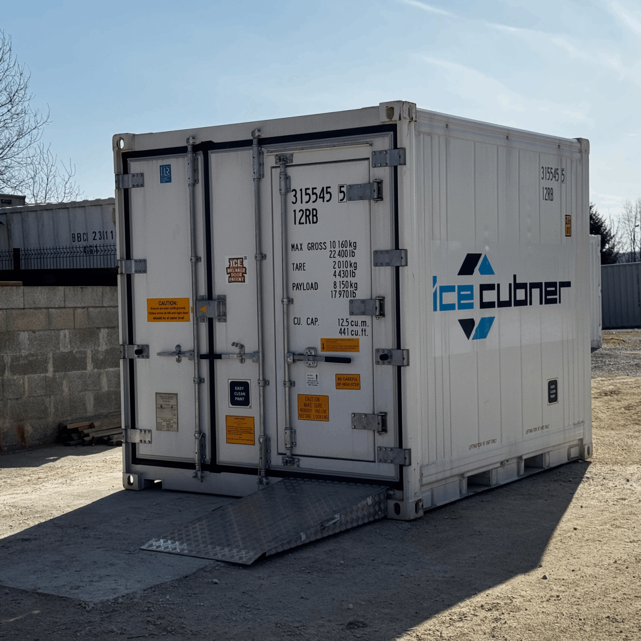 Shipping container 45 feet High Cube Pallet Wide - Cubner